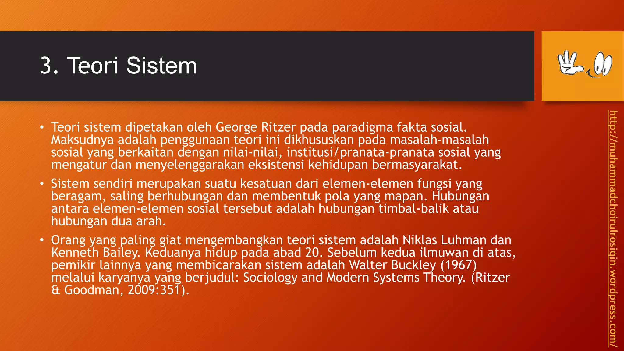 Paradigma Sosiologi | PPSX