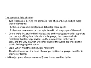 Paradigmatic vs syntagmatic relations 2 | PPTX
