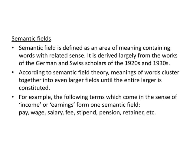 Paradigmatic vs syntagmatic relations 2 | PPTX