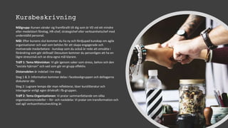 Paradigmo sommarkurs agil utveckling och organisation 2018 | PPTX