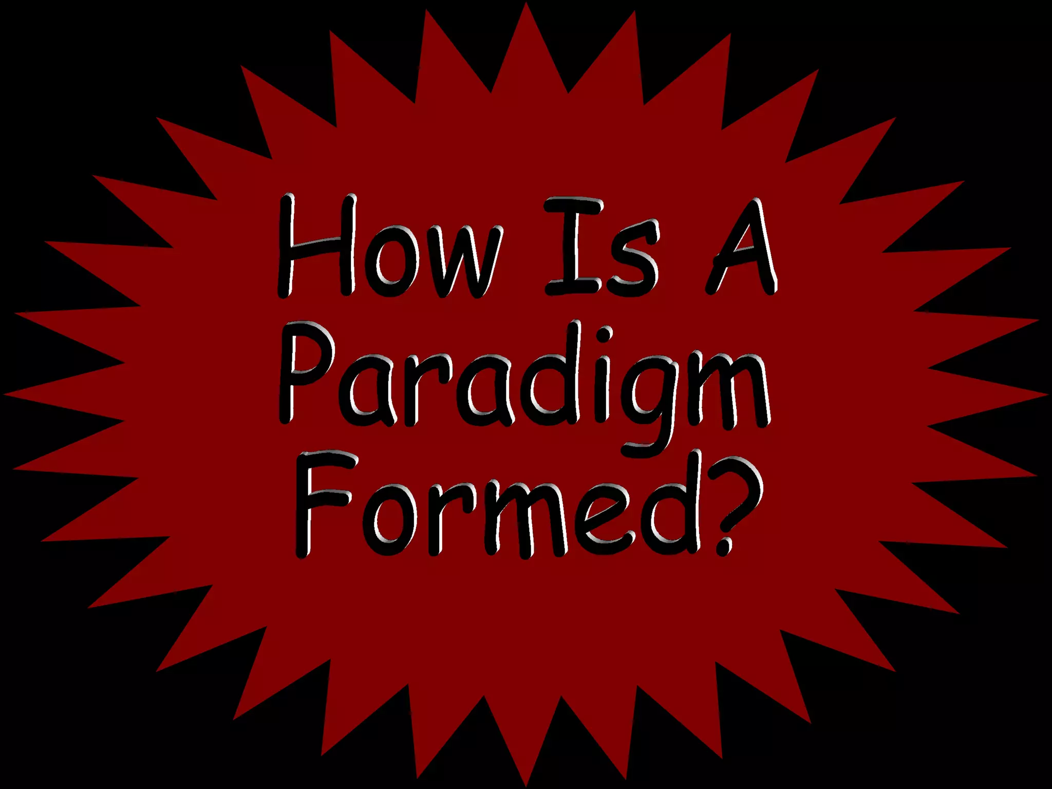Paradigm paralysis | PPT