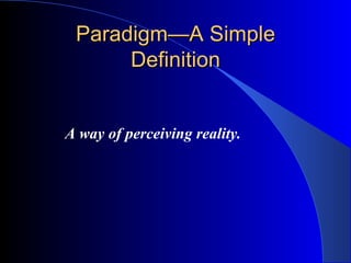 Paradigms | PPT
