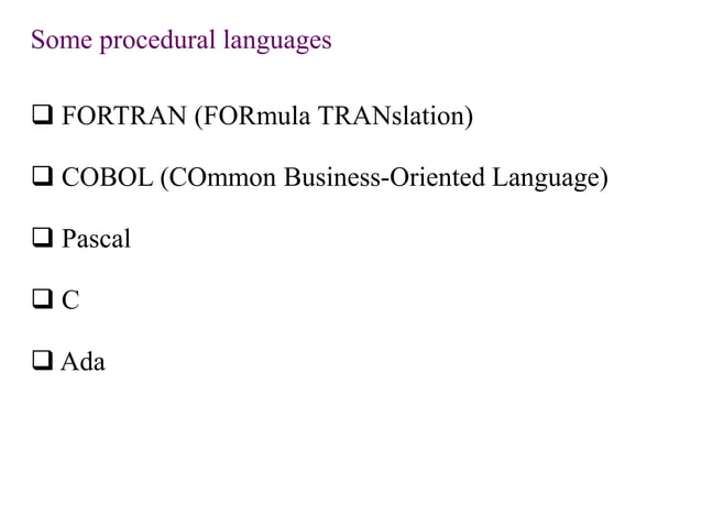 Paradigms.pptx | Programming Languages | Computing