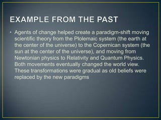 Paradigm Shift Examples