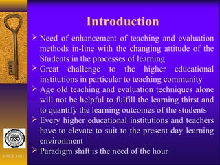 Paradigm Shift in Teaching, Learning and Evaluation | PPT