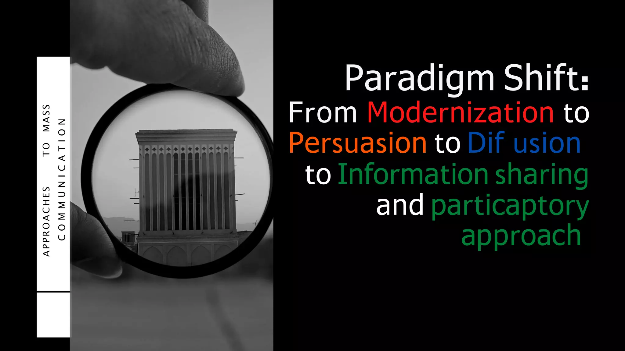 Modernization Theory and Diffusion of Innovation | PPTX