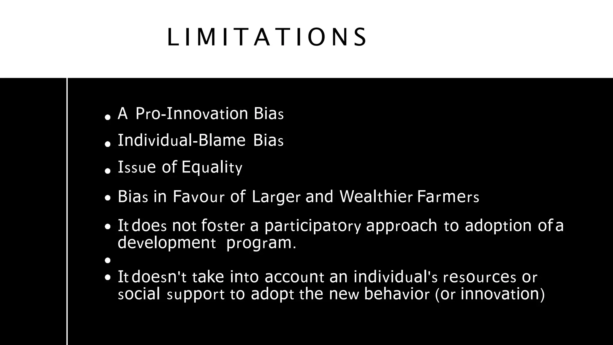 Modernization Theory and Diffusion of Innovation | PPTX