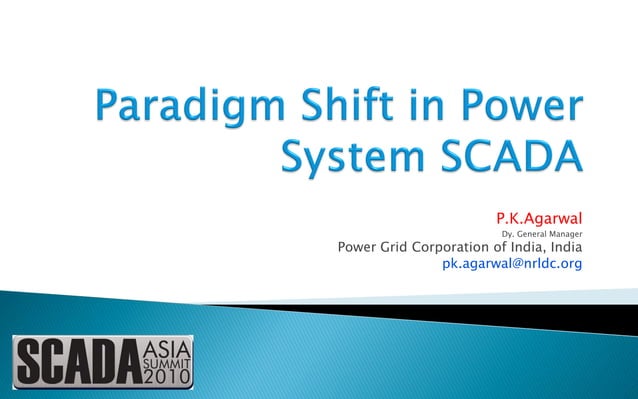Paradigm Shift In Power System Scada | PPT