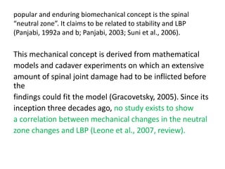 Paradigm shift in spinal manual therapy | PPTX | Physical Therapy ...