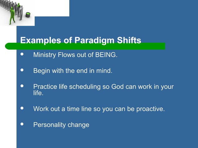 Paradigm shifts part 2 | PPT