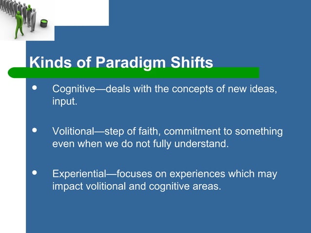 Paradigm shifts part 2 | PPT