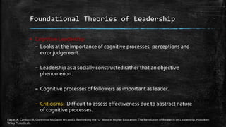 Paradigms of leadership | PPTX