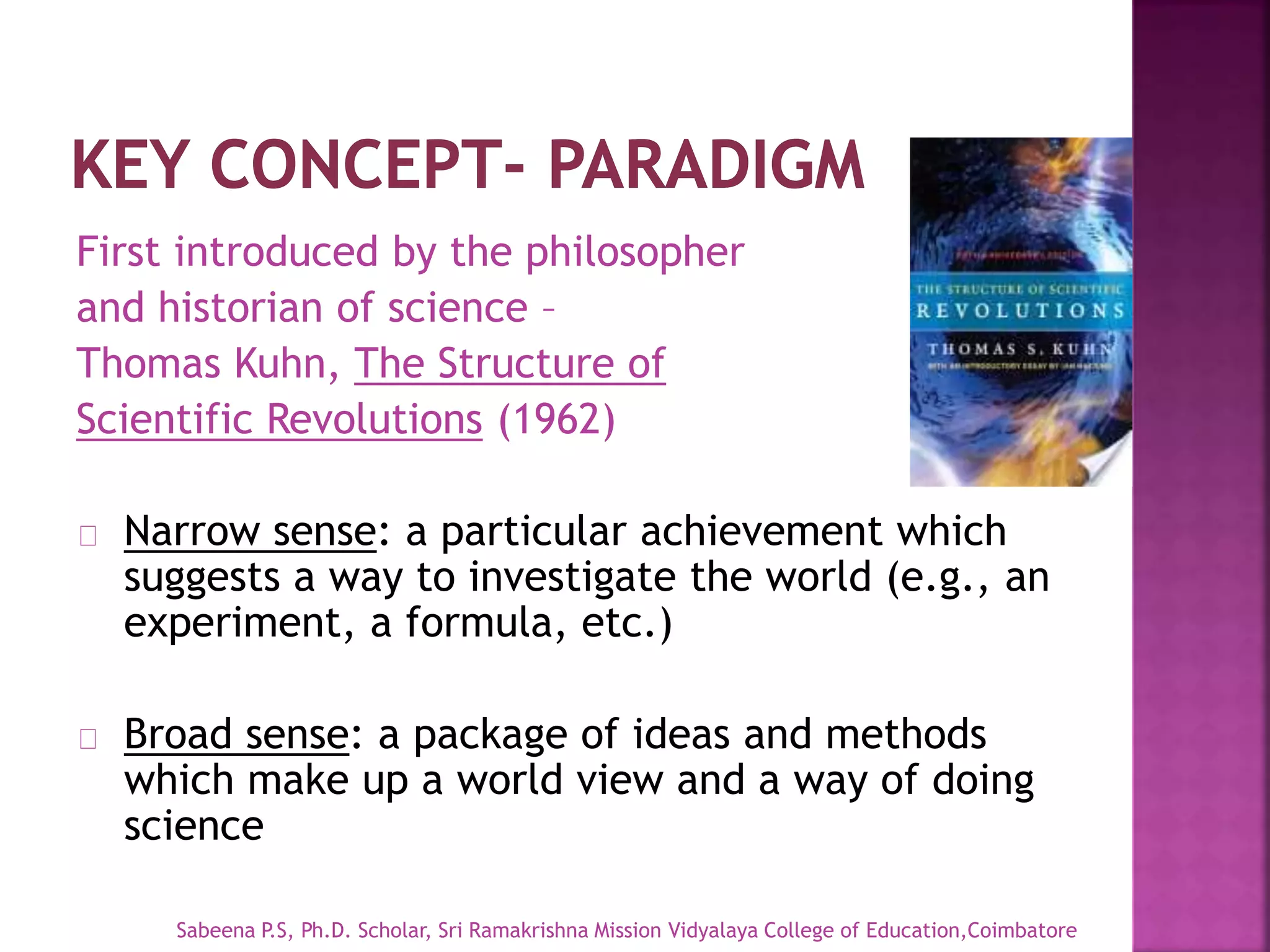 Paradigms of research | PPSX