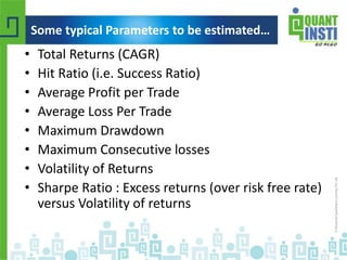 Paradigms of trading strategies formulation | PPT