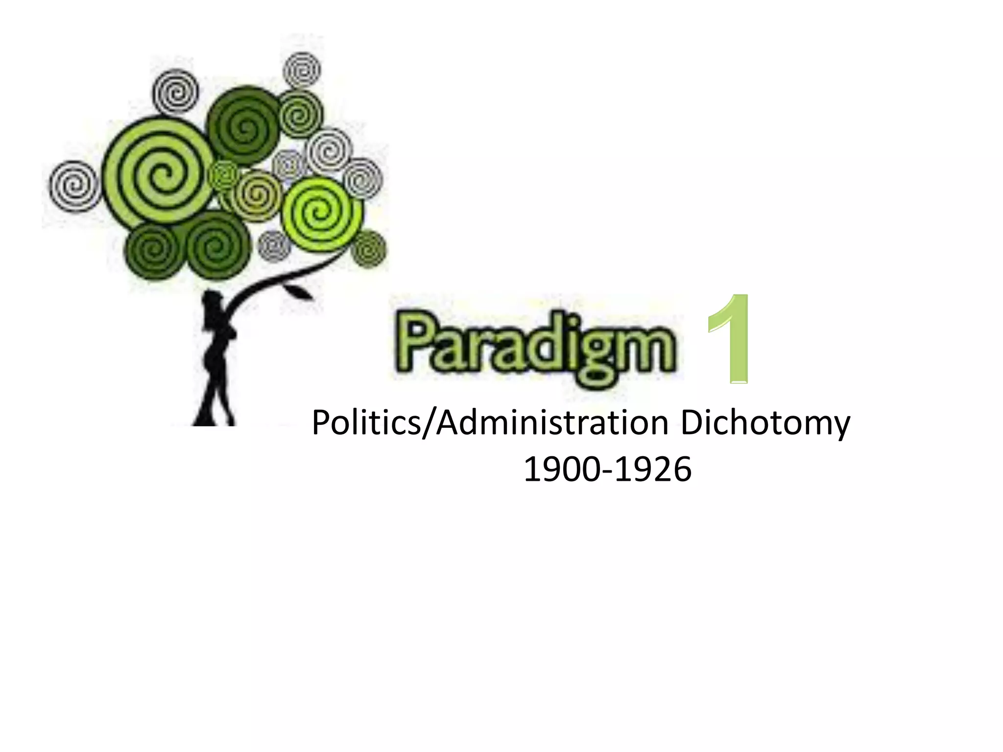 Paradigms or Models of Public Administration | PDF