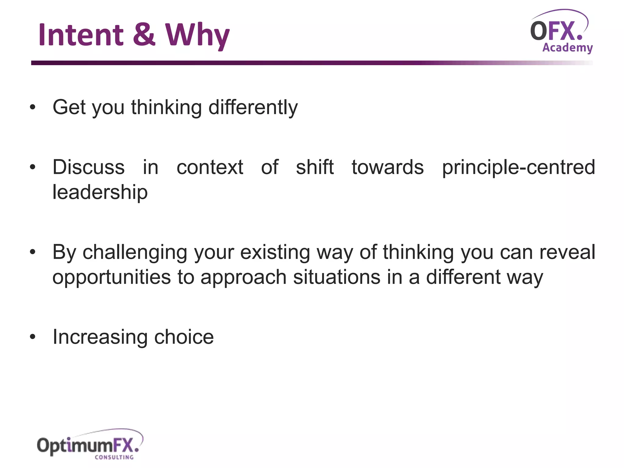 Paradigm thinking | PPTX
