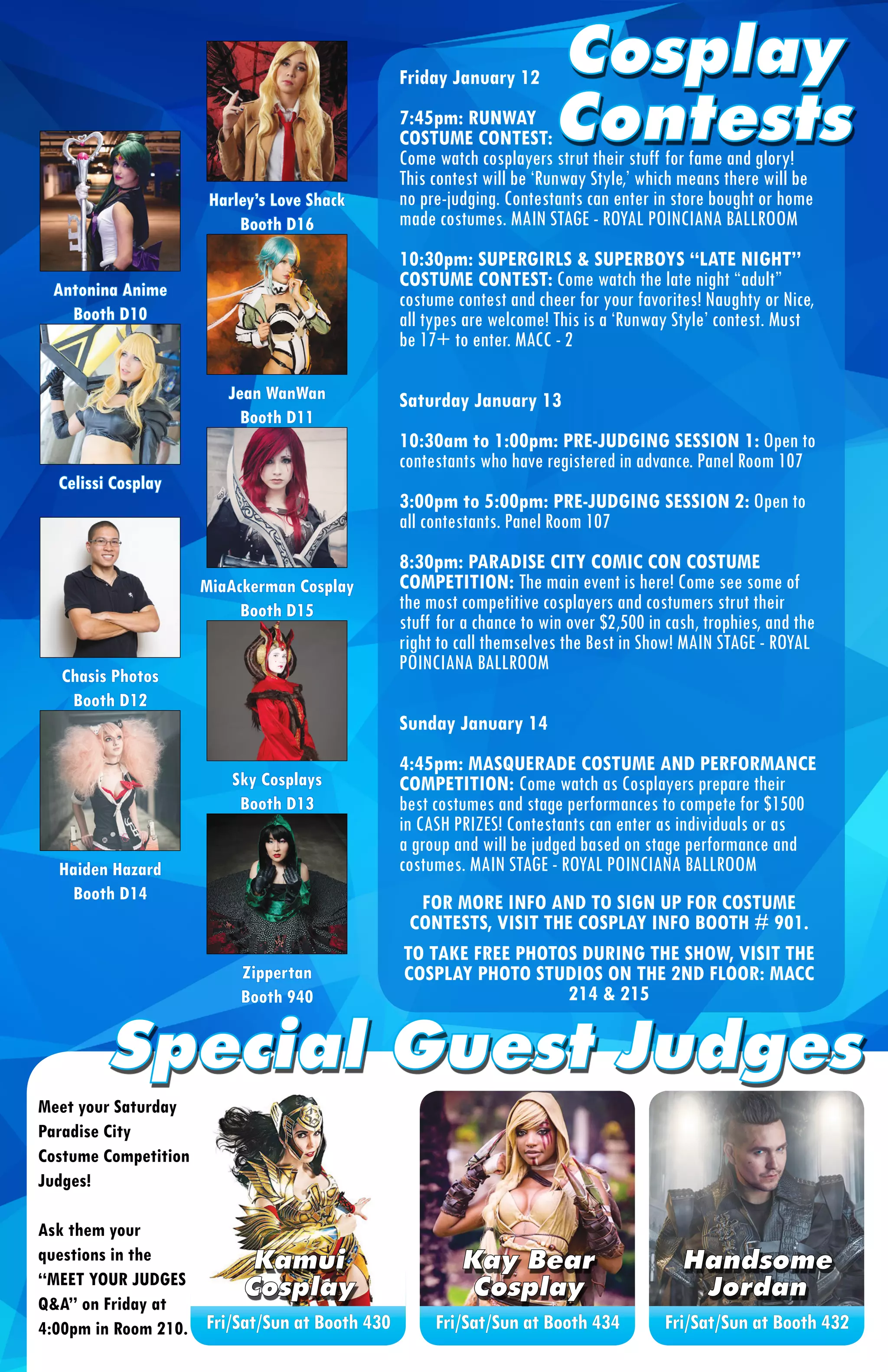 Paradise City Comic Con 2018 Program Guide | PDF