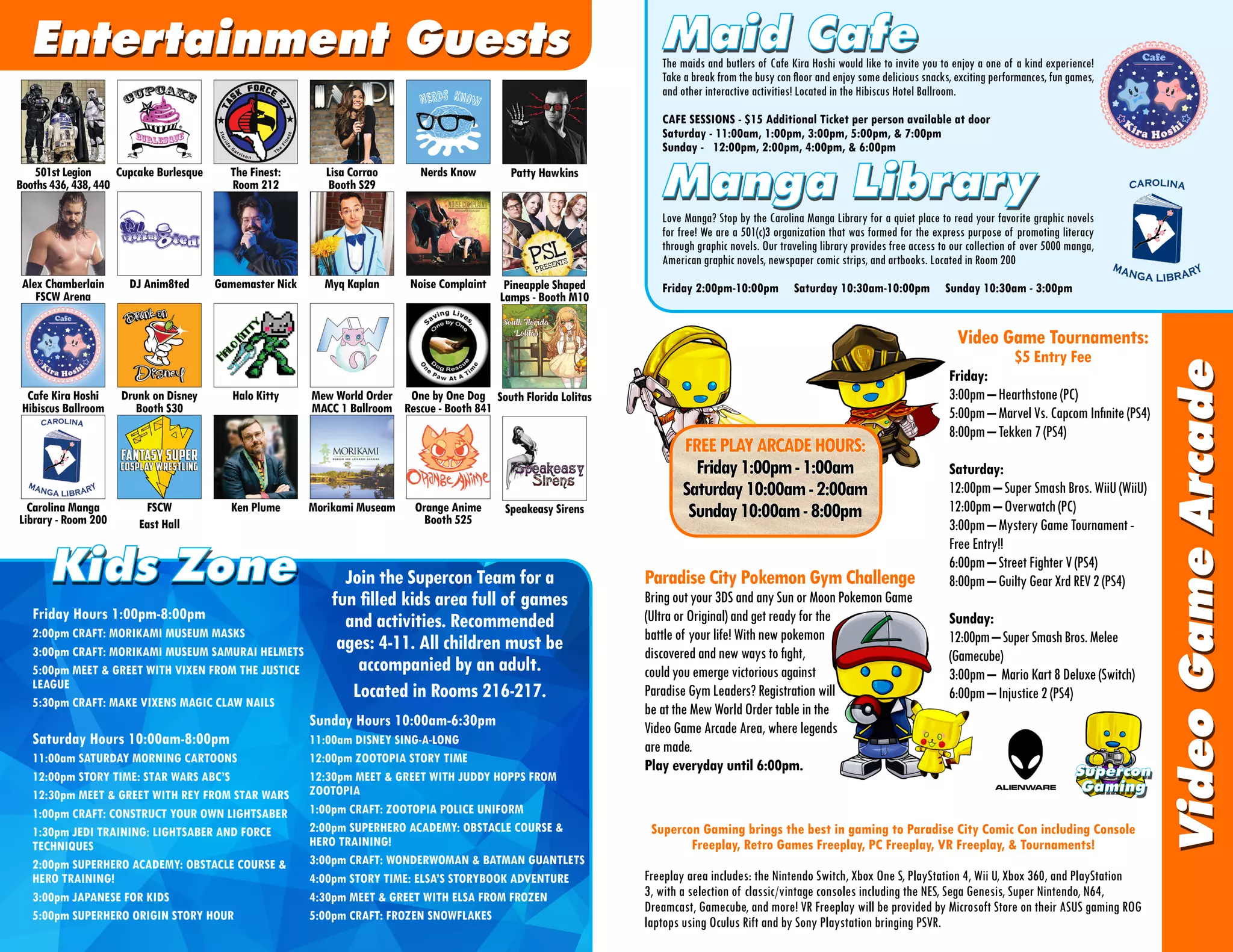 Paradise City Comic Con 2018 Program Guide | PDF