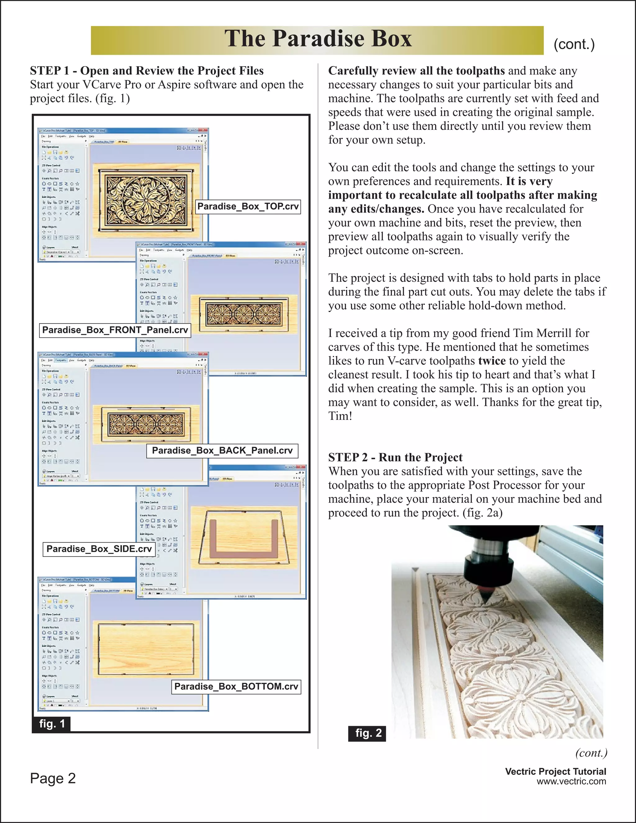 Paradise box tutorial | PDF