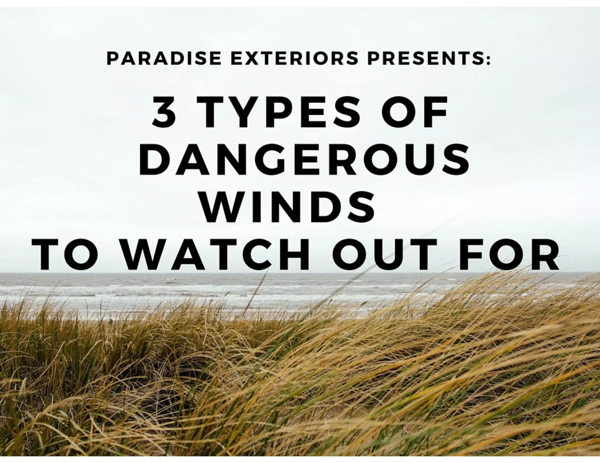 3 Types of Dangerous Winds to Watch Out For | PDF