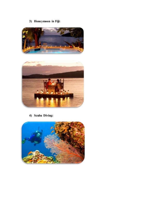 Paradise in Fiji slideshare | DOCX