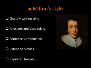 Paradise Lost book IV by John Milton | PPTX
