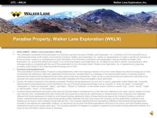 Gold Exploration in Paradise Nevada - an Economy & Finance Series | PPTX