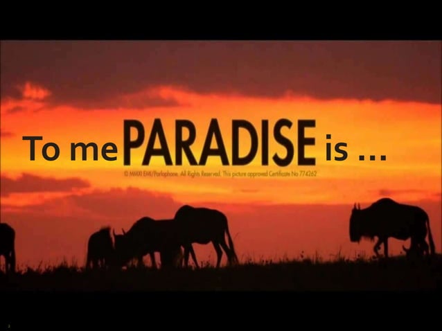 Paradise: Music Spark | PPTX