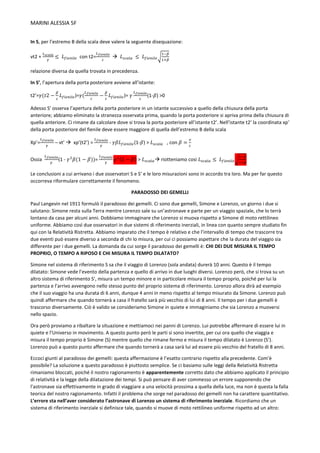 Paradossi della relatività | PDF