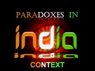 Paradox, India | PPT