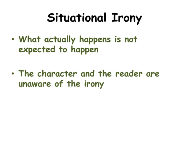 Paradox and irony | PPTX | Screenwriting | Content Production