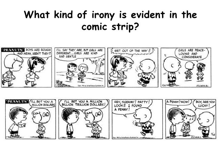 Irony Cartoon Examples
