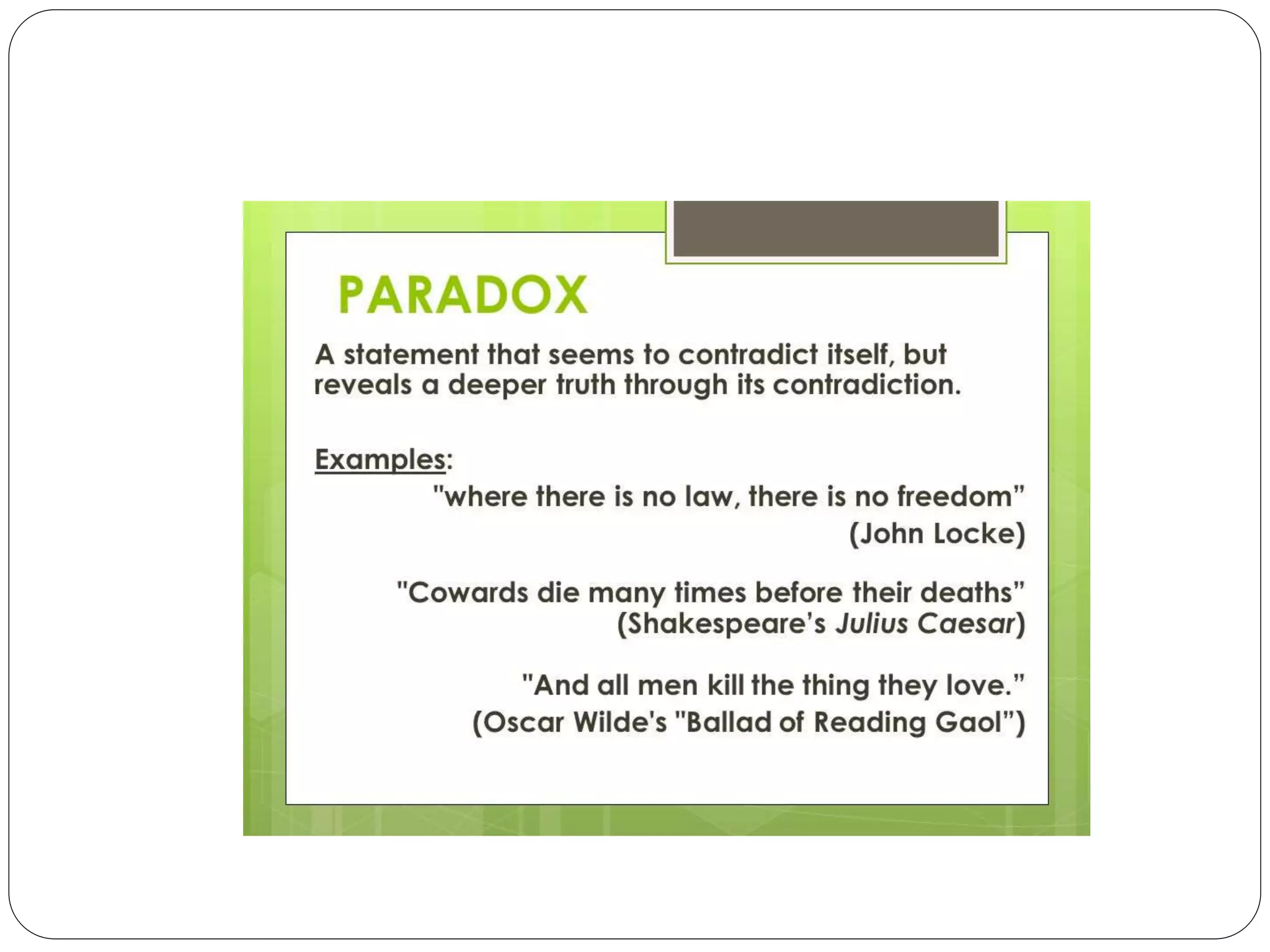 What is paradox? | PPTX