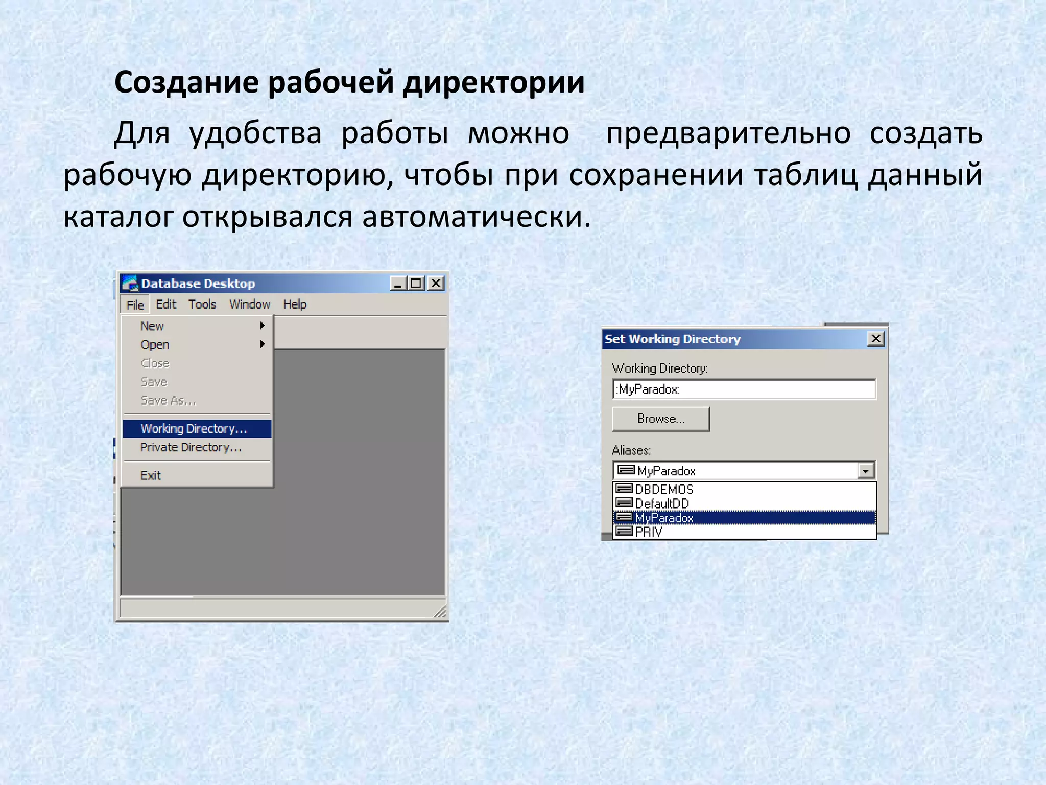 Paradox Database Desktop | PPT