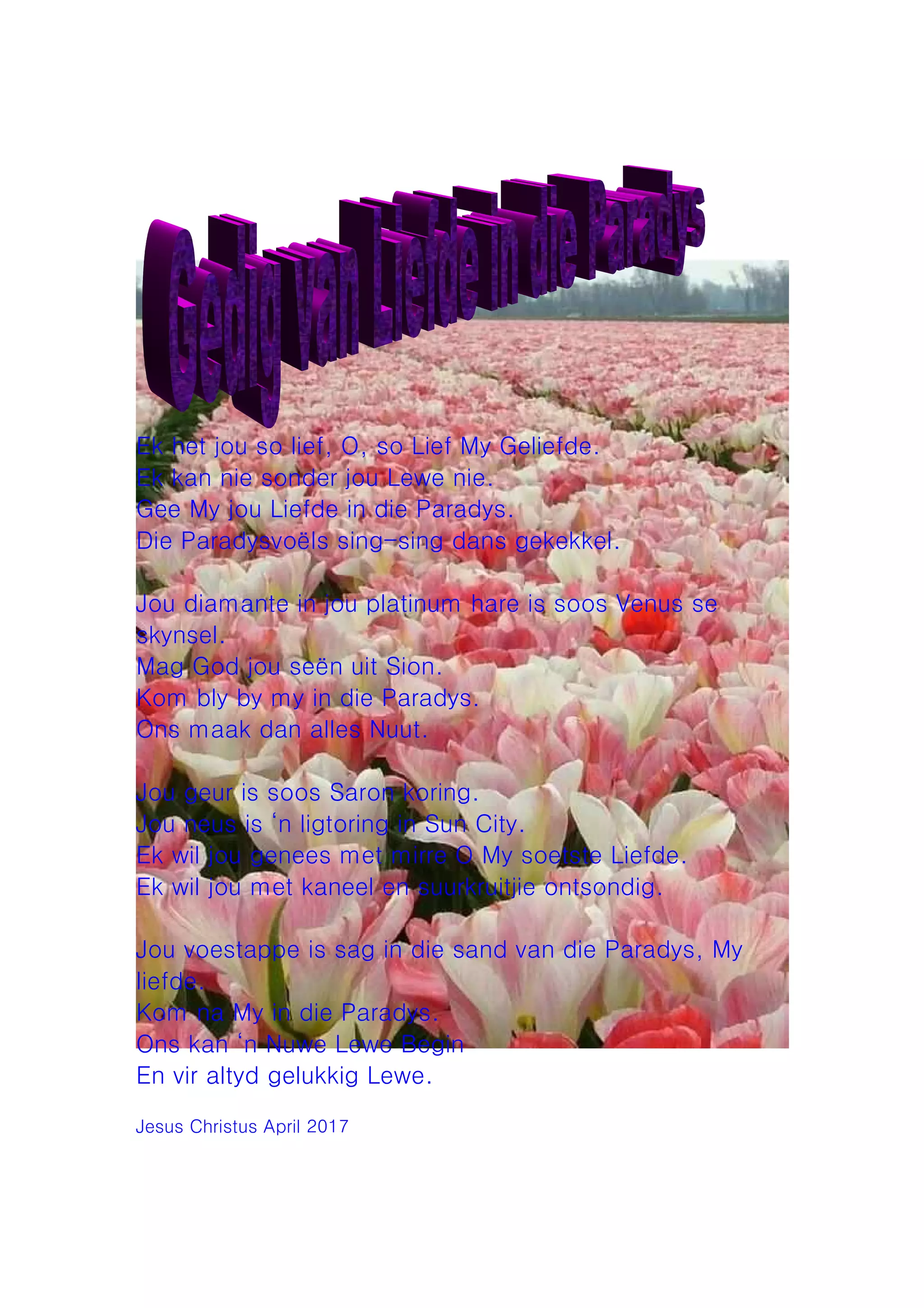 JesusChristusParadysGedig | PDF