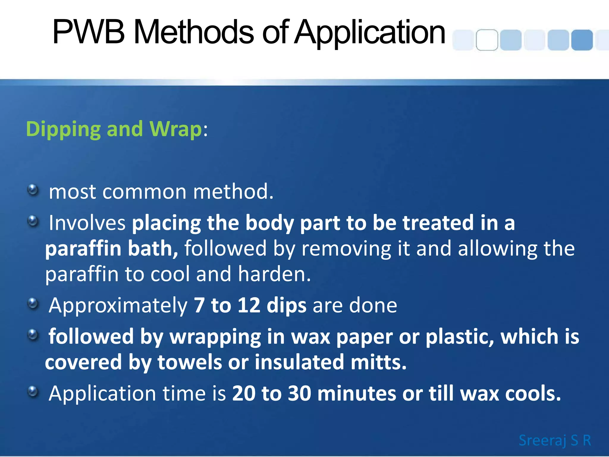 Paraffin Wax Bath | PDF