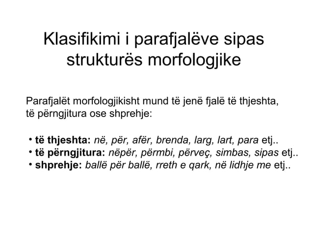 Parafjala | PPT