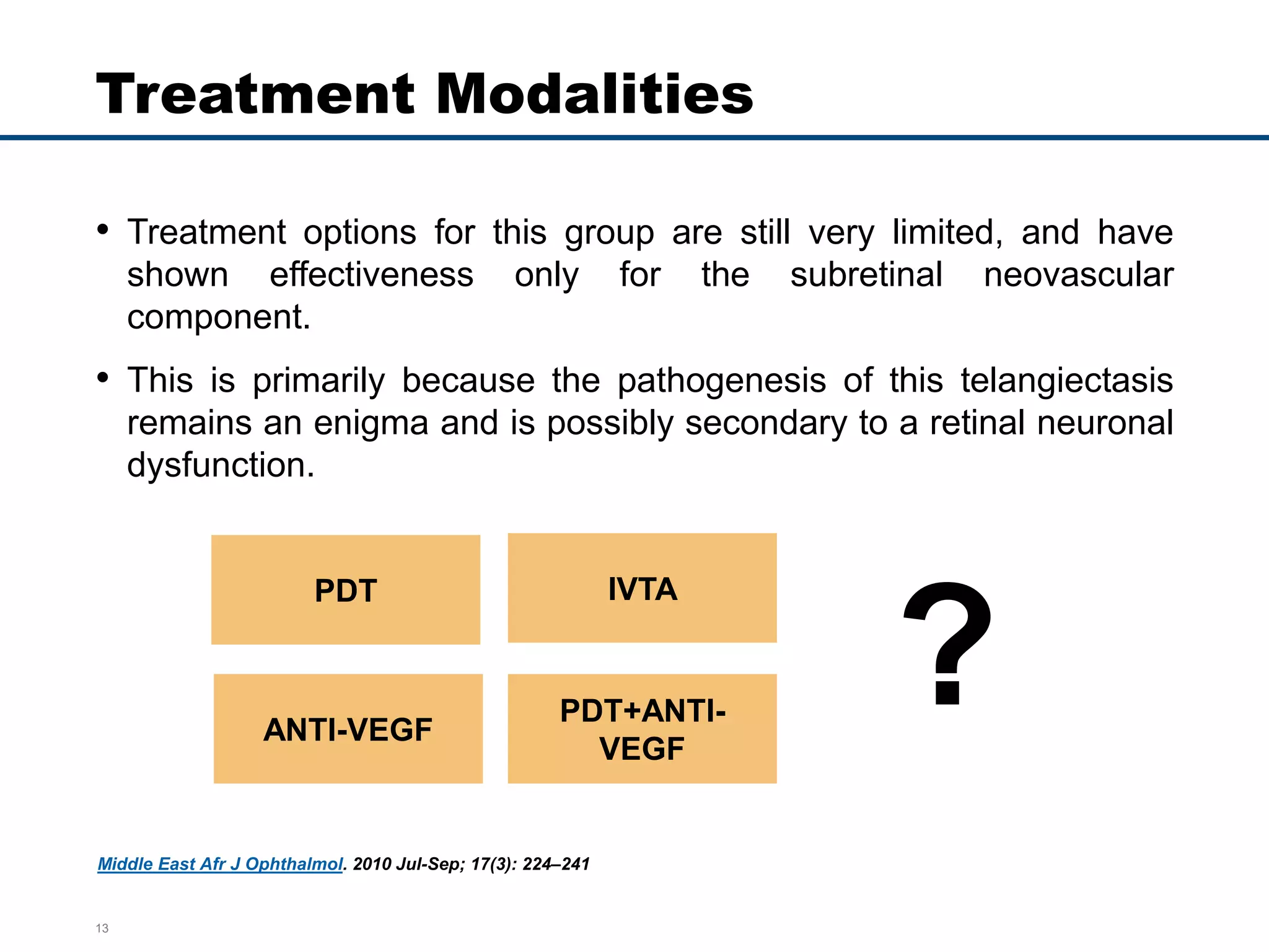 Parafoveal telangiectasia-- AJAY DUDANI | PPTX