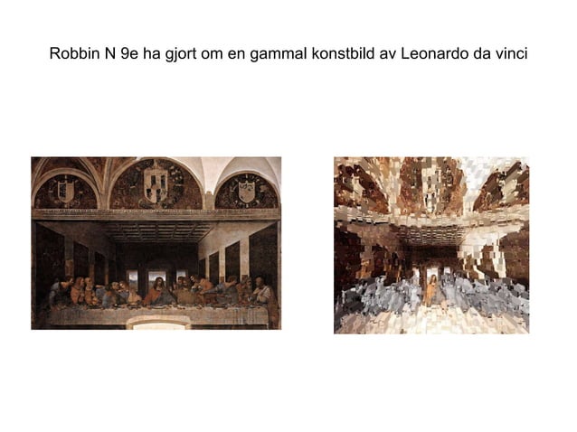 Parafras år 9 med photochop | PPT