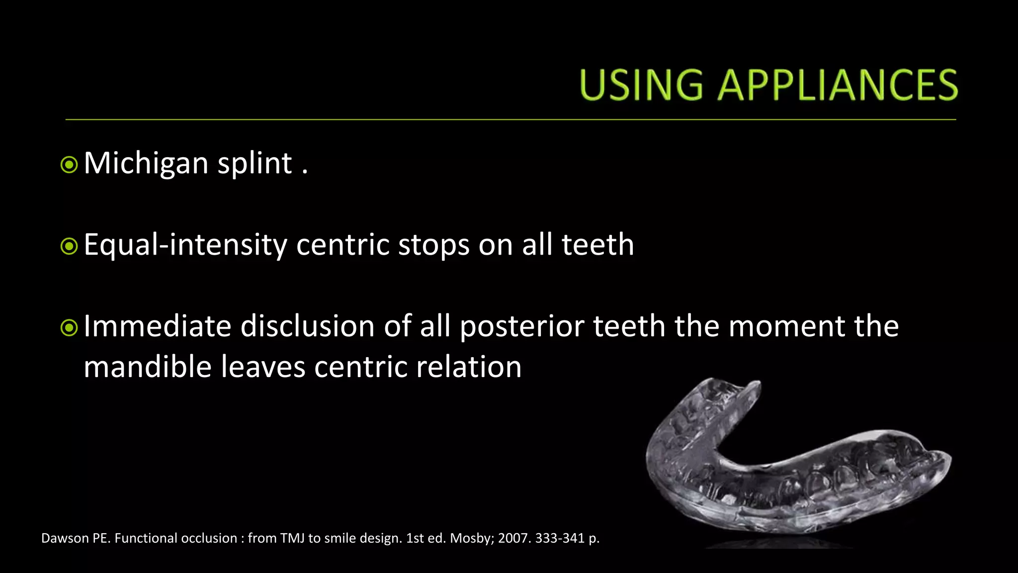 Parafunctional habits in prosthodontics | PPTX