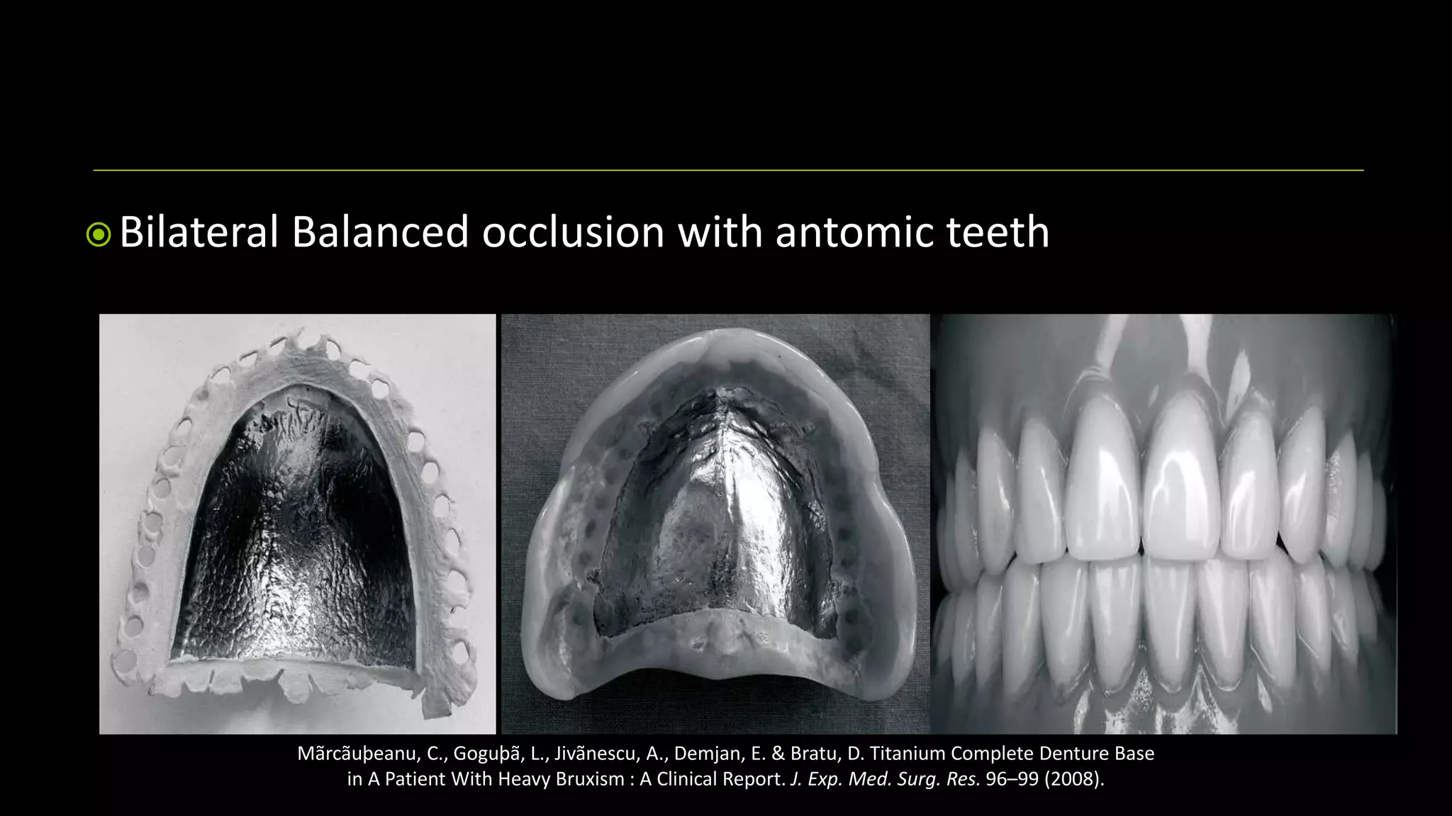 Parafunctional habits in prosthodontics | PPTX