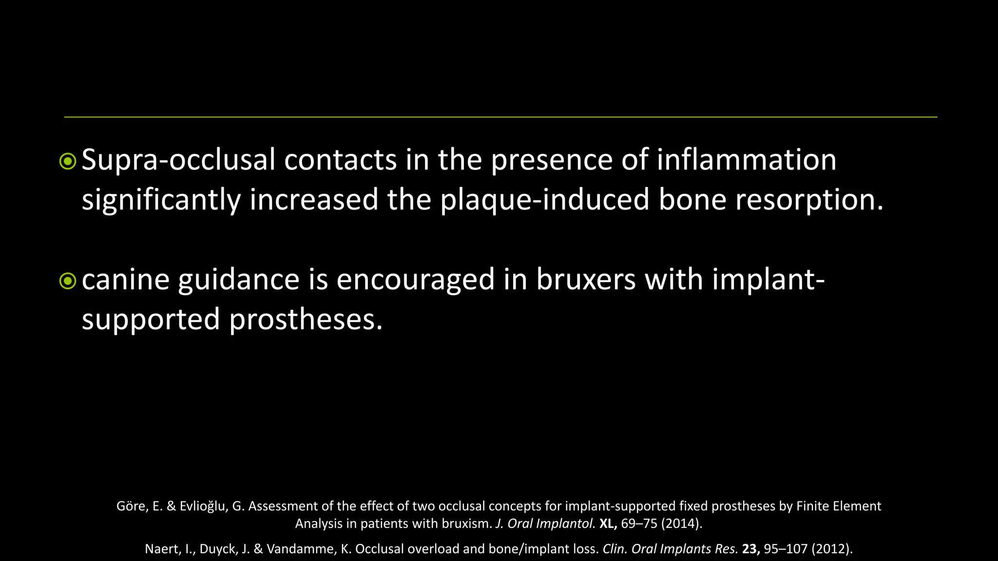 Parafunctional habits in prosthodontics | PPTX