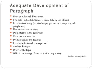 Paragarph transitions | PPT