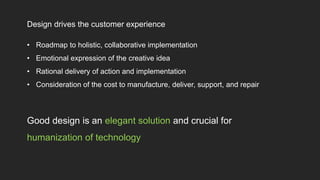 Design as a Competitive Advantage | PPTX