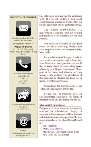 Paragon books catalogue | PDF | Hinduism | Religion & Spirituality