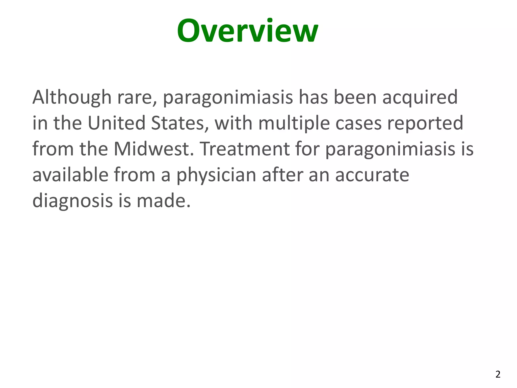 Paragonimiasis | PPTX