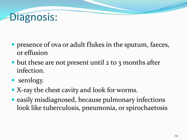 Paragonimiasis (lung fluke disease) | PPTX | Infectious Diseases ...