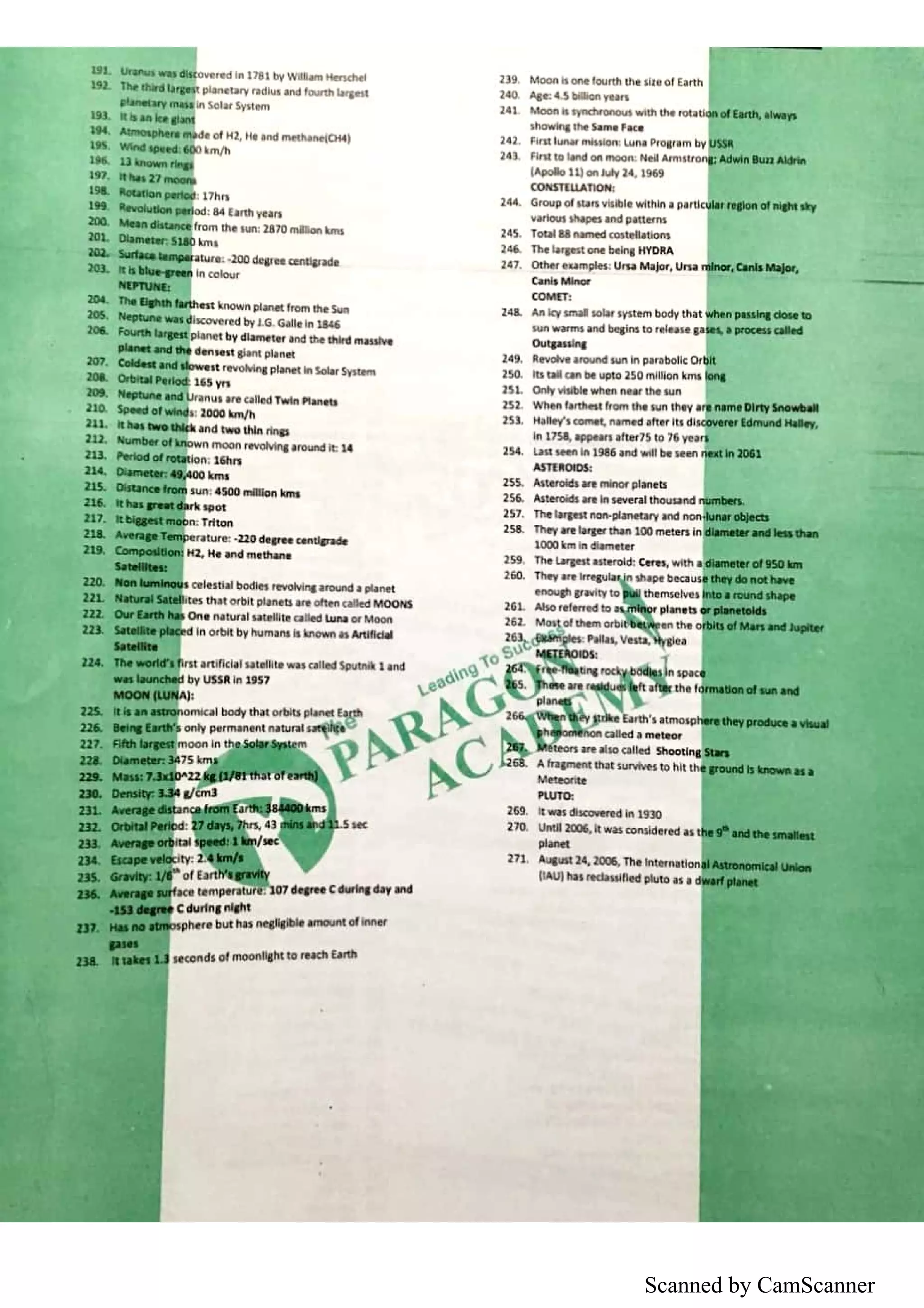Screening Test CCE- 2018 | PDF