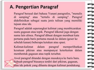 Pengembangan Paragraf yang Koheren | PPTX