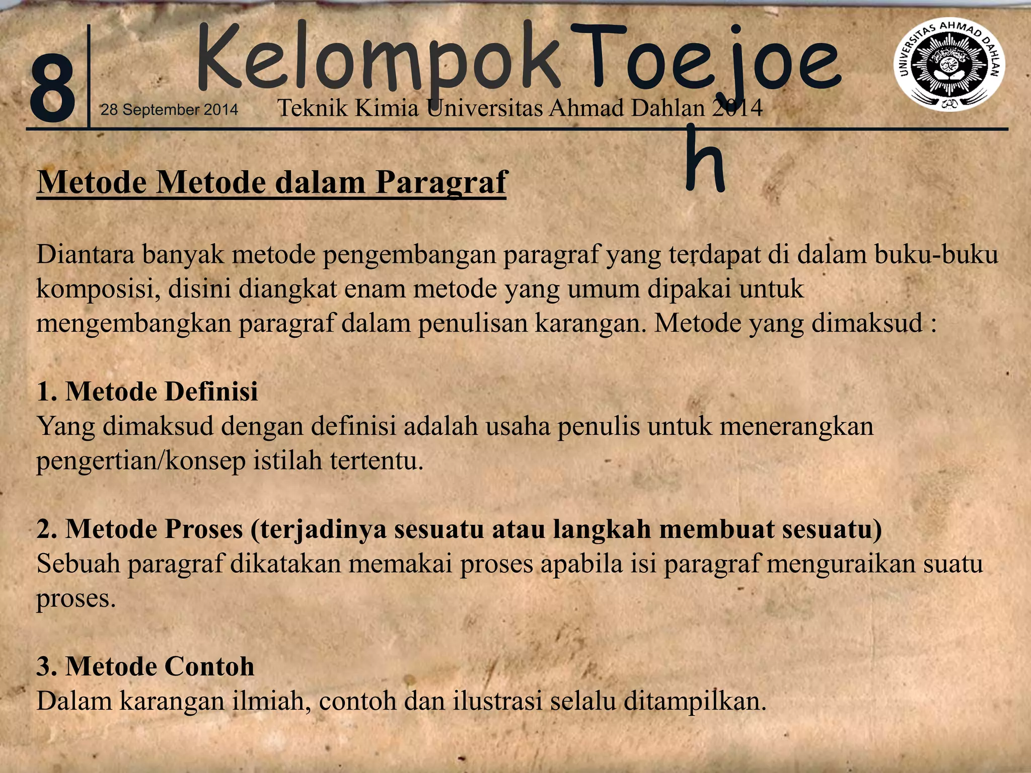 Paragraf (Powerpoint tentang paragraf) | PPTX